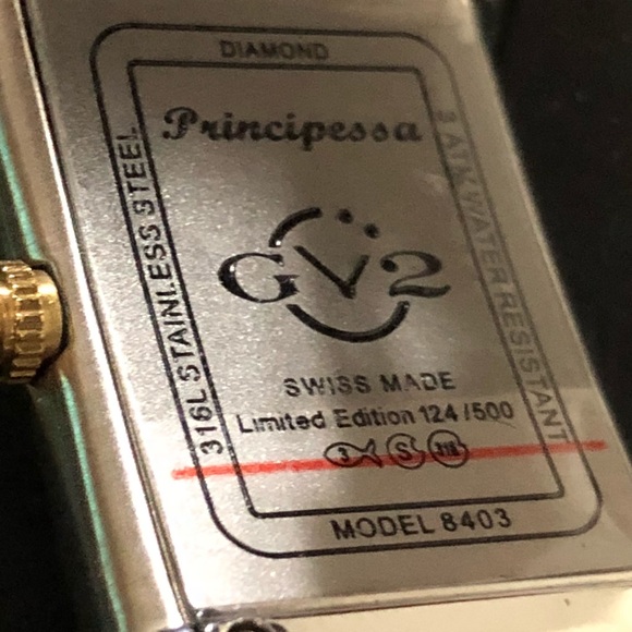 Gevril | Jewelry | Gevril Gv2 Principessa Diamond Watch | Poshmark